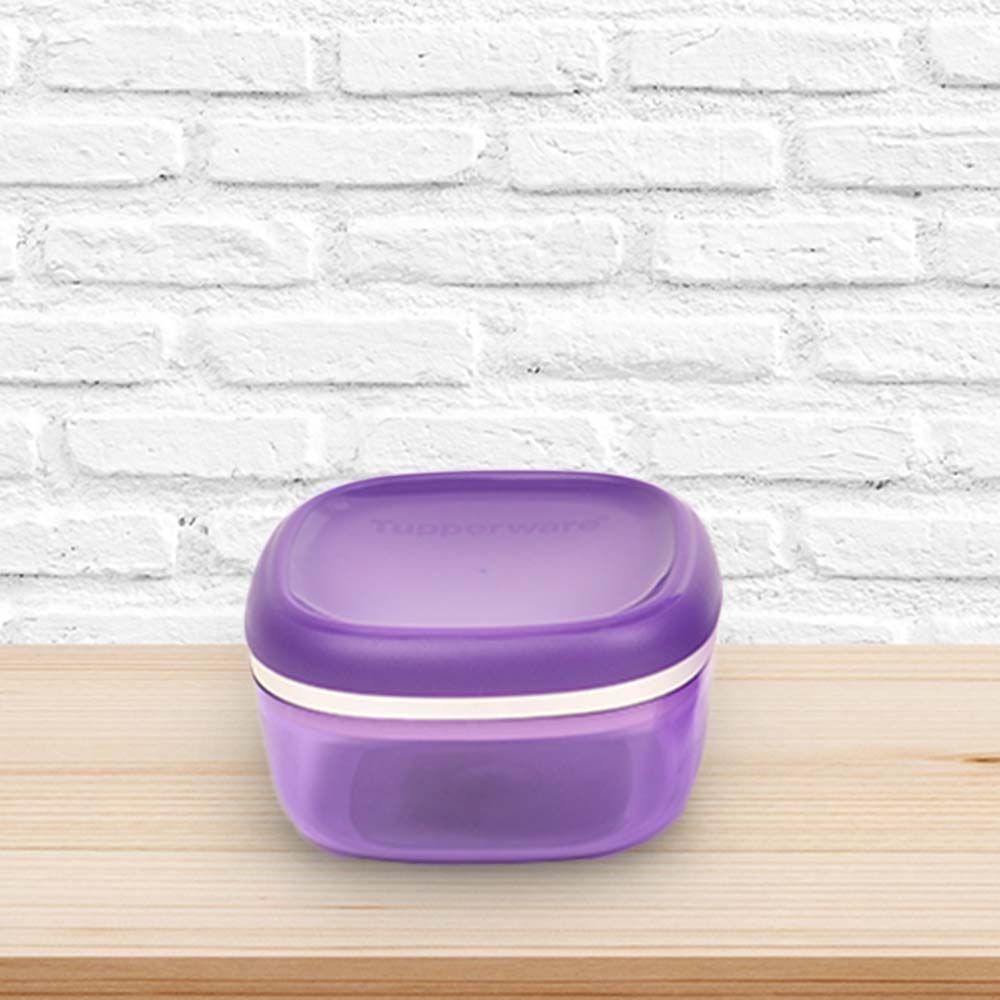 Jual Tupperware Crystal Canister Small Purple / Toples Kue | Shopee ...