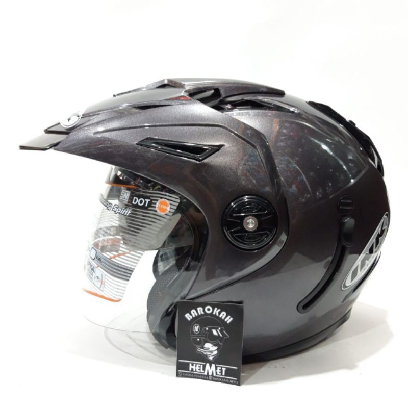 Jual Helm ink t1 gunmet metalil original | Shopee Indonesia