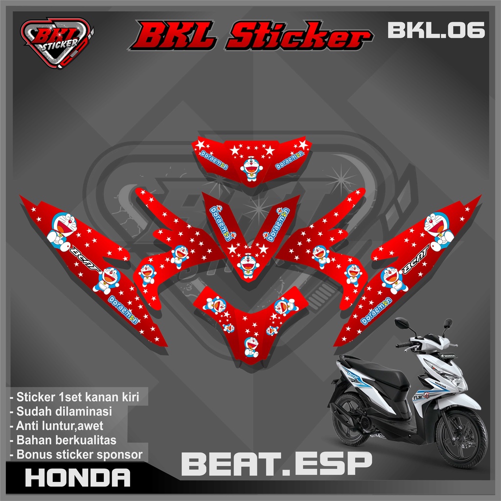 Jual Stiker Striping DECAL Variasi Lis BEAT ESP/STREET Full Body Desain ...
