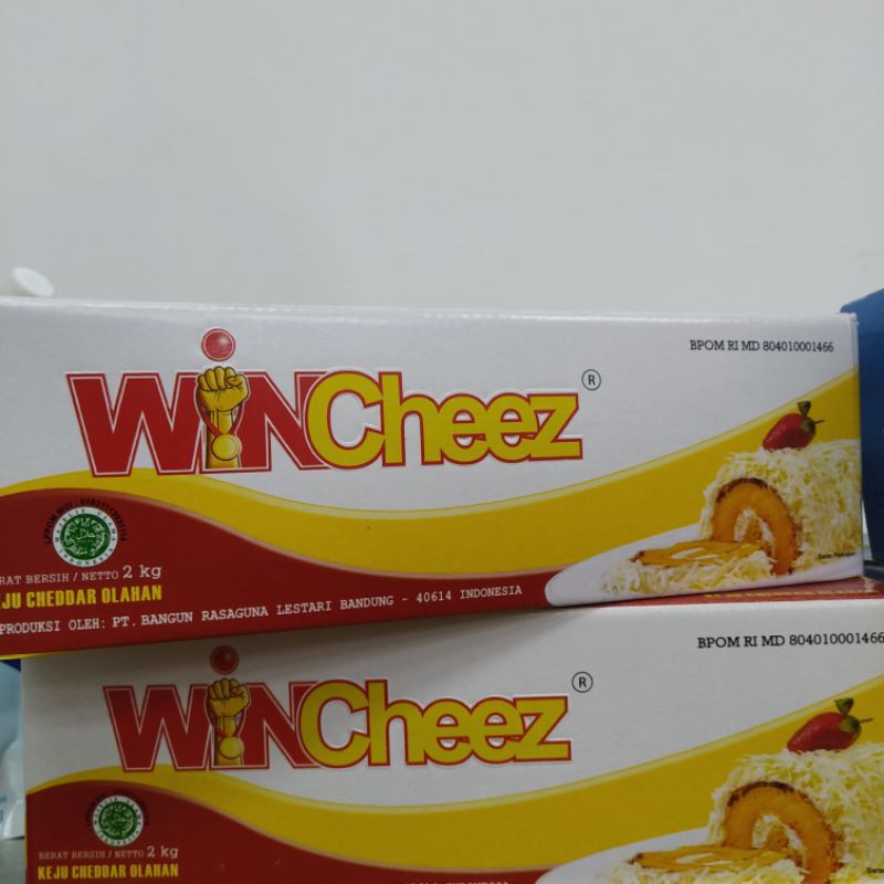 Jual Keju Cheddar Wincheez 2 kg / Keju Batang / Block Cheese / Cheddar ...
