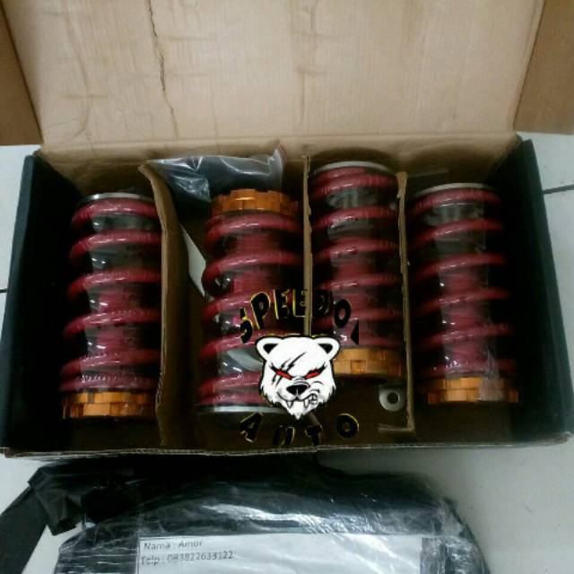 Jual Per coil over adjustable per mobil coil over adjustable | Shopee ...