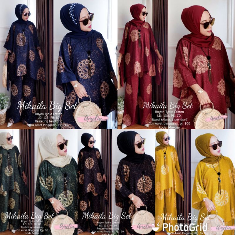 Jual VIO JUMBO SET / MIKAILA BIG SET / SET WAKA WANITA TERBARU ...