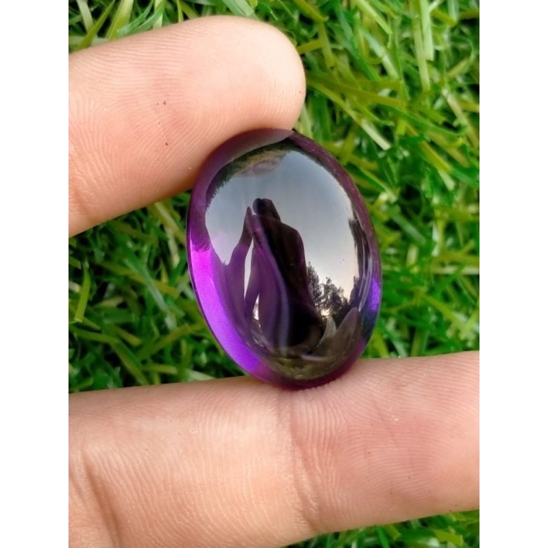 Jual batu kecubung bungur asli natural bersertifikat | Shopee Indonesia