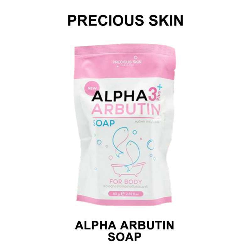 Jual Precious Skin alpha arbutin 3 plus collagen whitening soap sabun 80gr | Shopee Indonesia