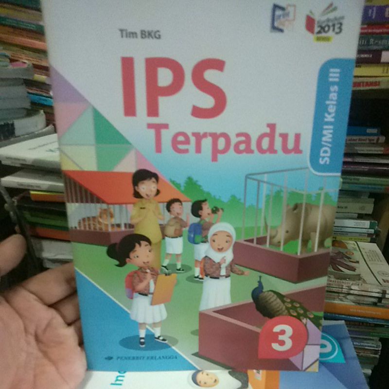 Jual BUKU IPS TERPADU KELAS 3 SD/III SD ERLANGGA REVISI TIM BKG ...