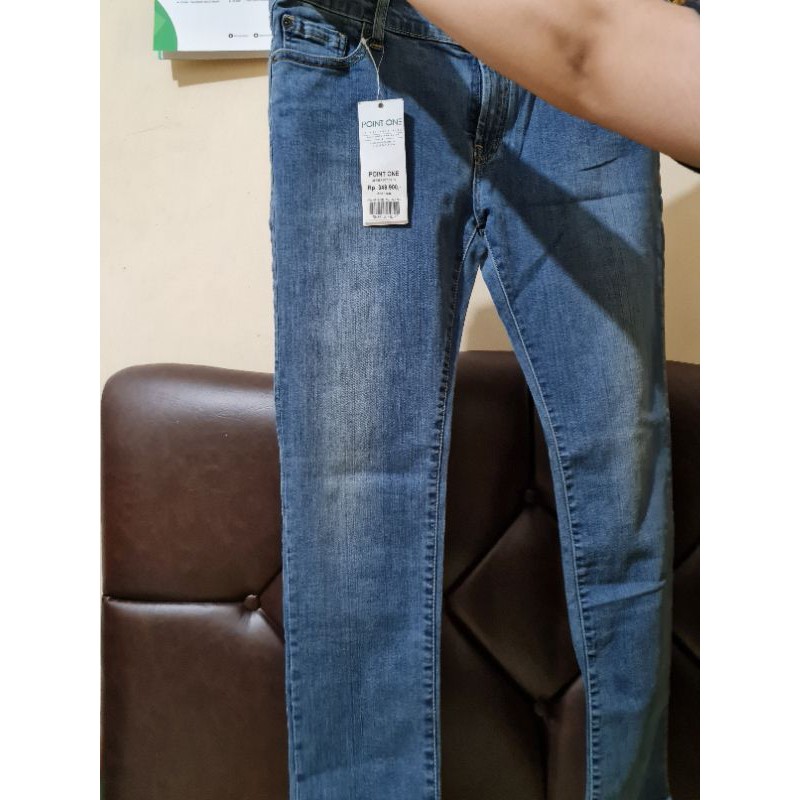 Jual NEW Jeans Point One Panjang | Shopee Indonesia