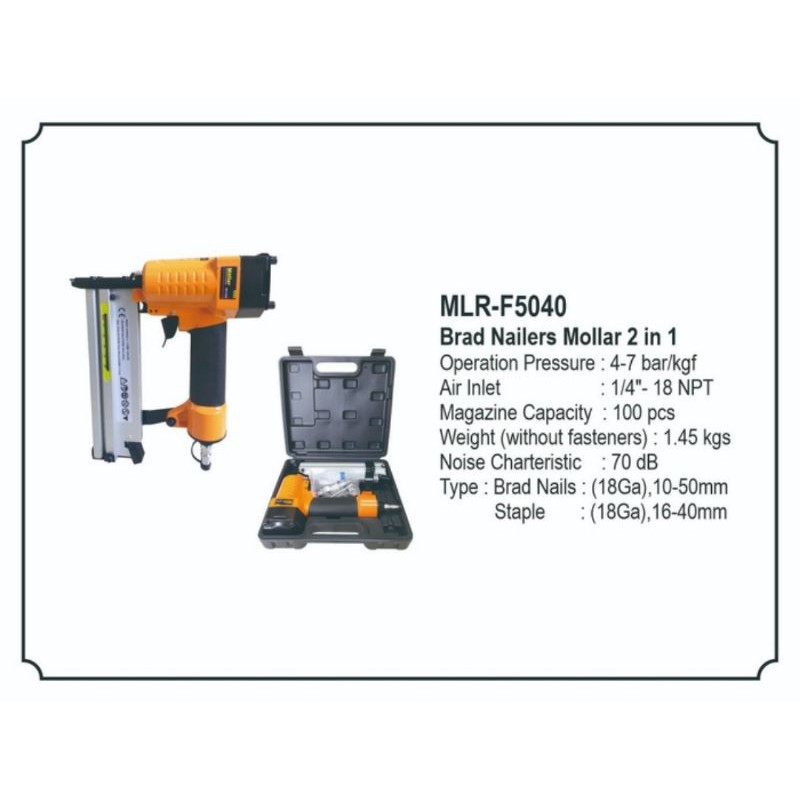 Jual Staples Gun Mollar F5040/ Air Nailer F50 - Paku Tembak Listrik- Nailer - Nailer Gun ...
