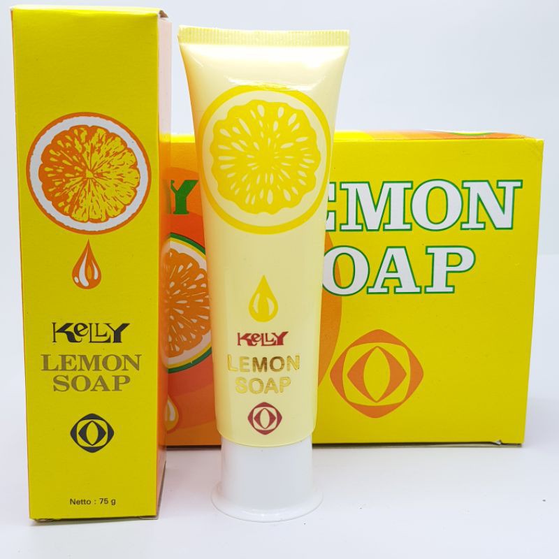 Jual [ COD ] Qysto sabun kelly lemon kelly lemon soap kelly sabun kelly ...
