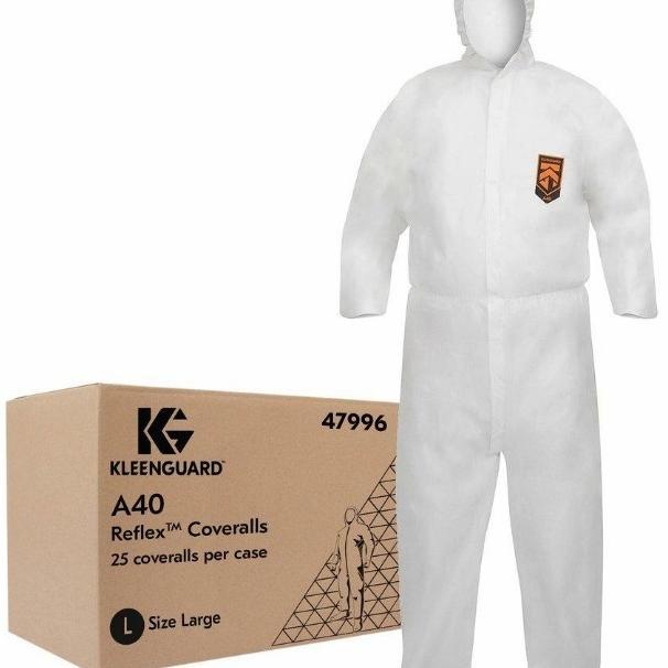 Jual Baju Hazmat/Coverall setara Tyvex KLEENGUARD A40 Reflex XL ...