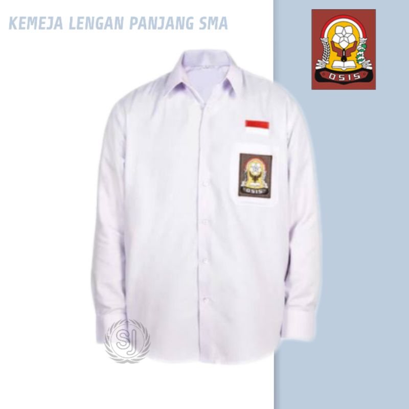 Jual SERAGAM SEKOLAH BAJU PUTIH LENGAN PANJANG SMA | Shopee Indonesia