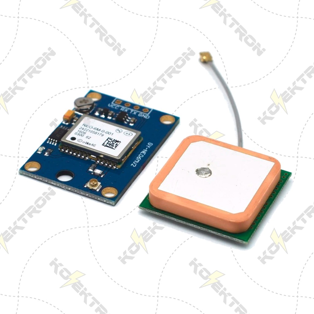 Jual GPS Module Ublox GY-NEO6M V2 dengan Antenna GY-NEO6MV2 Serial ...