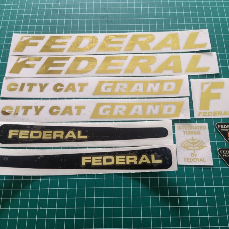 Jual stiker sepeda federal citycat grand | Shopee Indonesia