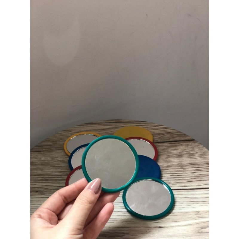 Jual Cermin Kaca Bulat / Kaca Kecil / Kaca Bulat Mini | Shopee Indonesia