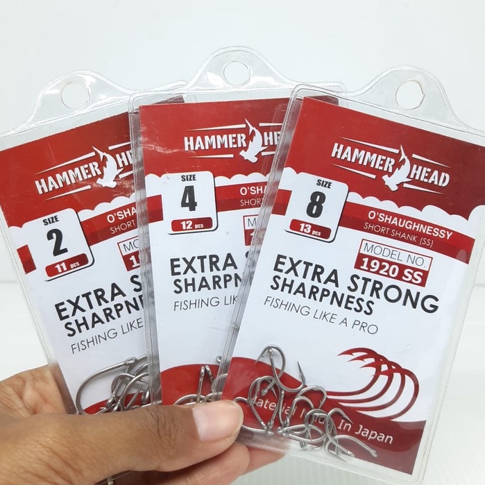 Jual Kail Pancing HAMMERHEAD EXTRA STRONG 1920ss Berbahan Baja Sangat ...