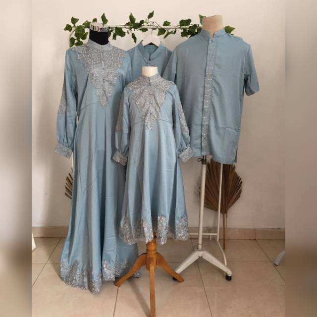 Jual SARIMBIT LEBARAN / SERAGAM MUSLIM KELUARGA | Shopee Indonesia