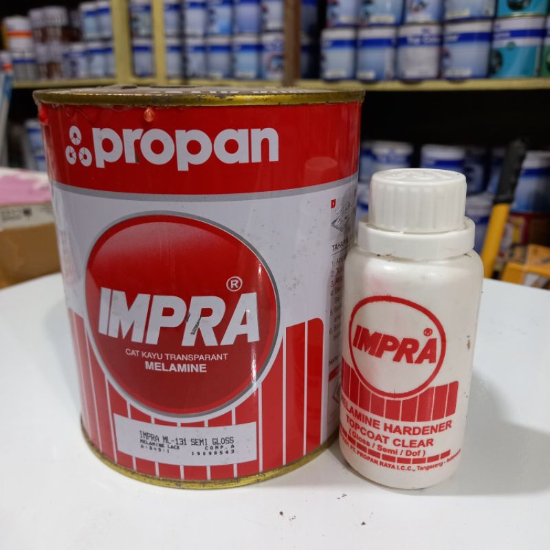 Jual PROPAN Cat Kayu Transparan Impra Melamine Clear Gloss | Celar Dof ...