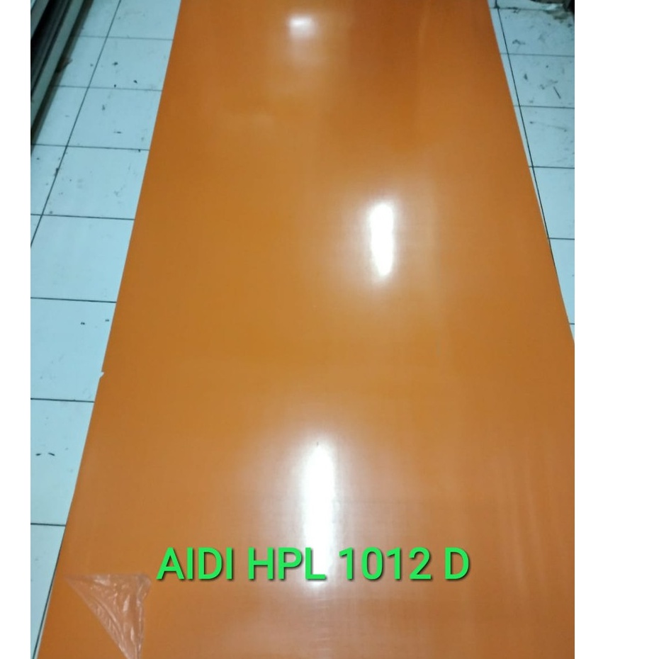 Jual AH 1012D ORANGE DOVE HPL ORANGE SOLID MATT HPL ORANGE POLOS MATTE ...