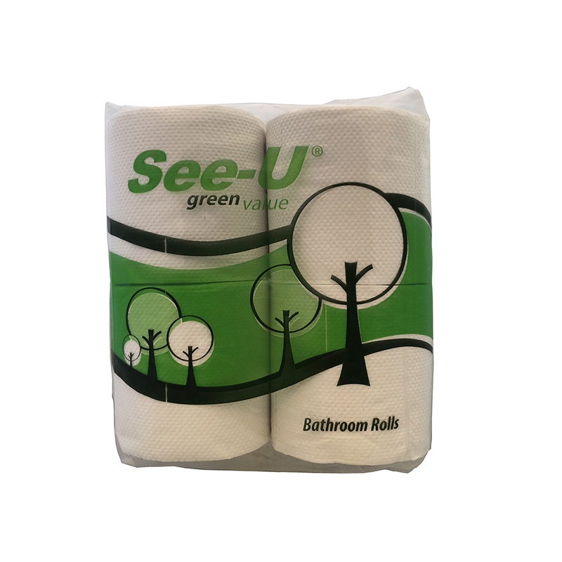 Jual Tissue ROLL CORE SEE U (EMBOSS) / Tisu Toilet (1 pack isi 8 roll ...