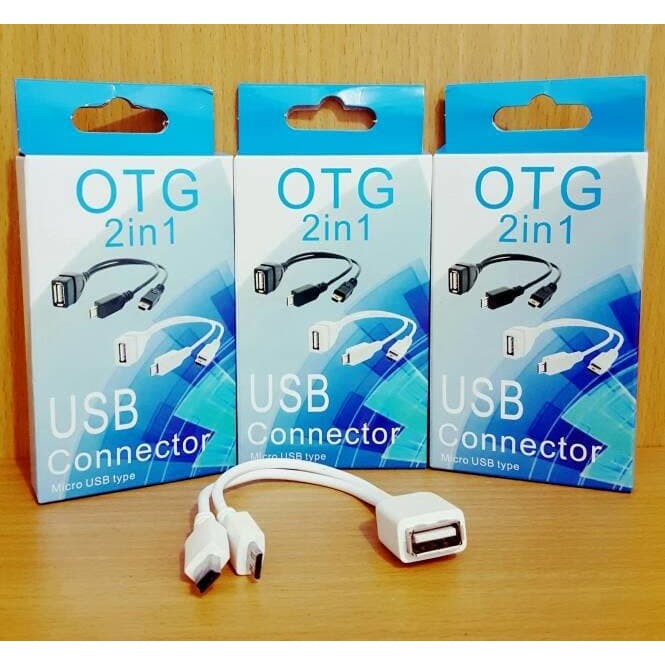 Jual KABEL OTG 2 IN 1 MULTIFUNGSI | Shopee Indonesia