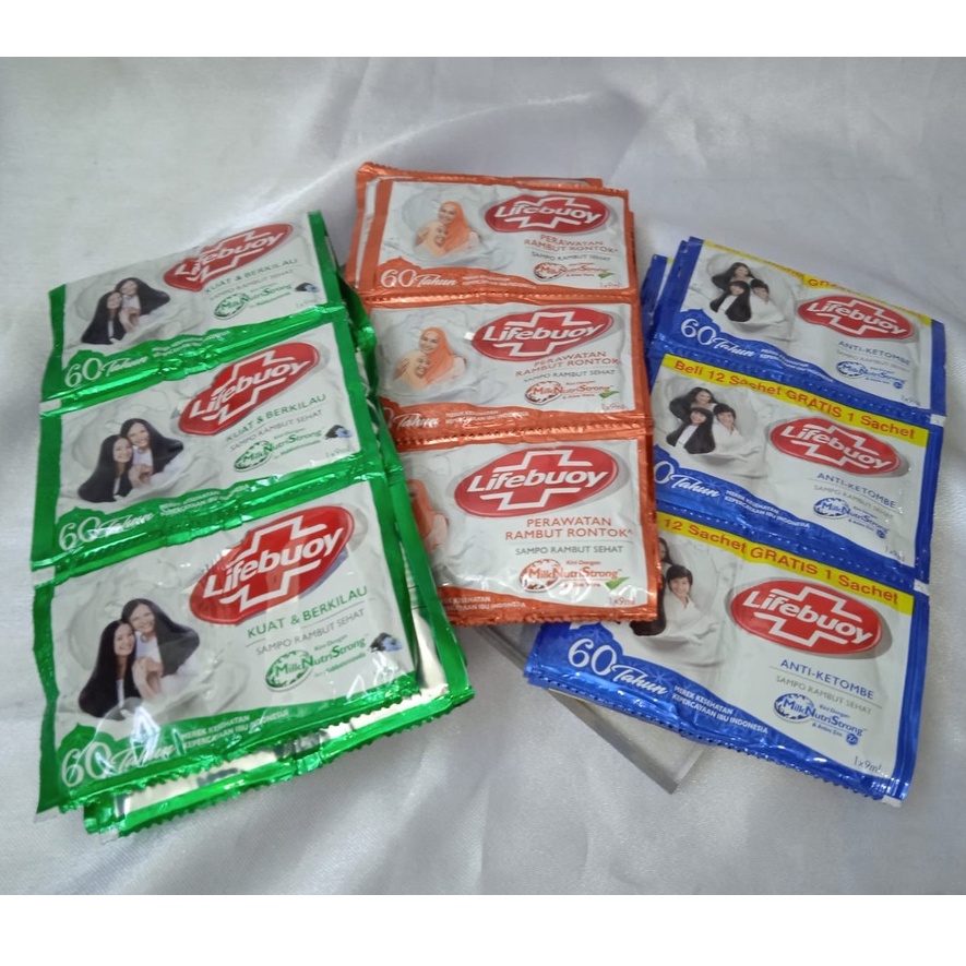 Jual Lifebuoy Shampo Sachet/12s (Renteng) | Shopee Indonesia