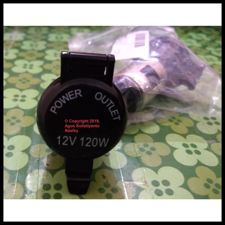 Jual Socket Lighter Pemantik Rokok Charger Untuk Mobil Motor DIY 12 ...