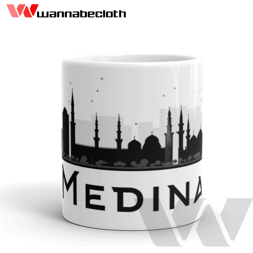 Jual Gelas Madinah Saudi Arabia Mug Madinah Arab Saudi Souvenir Madinah ...
