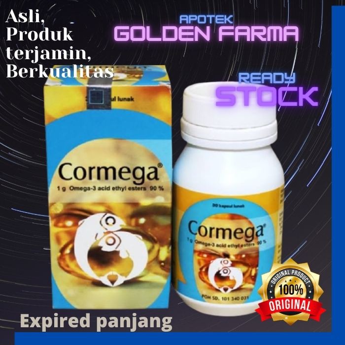 Jual VITAMIN OMEGA 3 CORMEGA | Shopee Indonesia