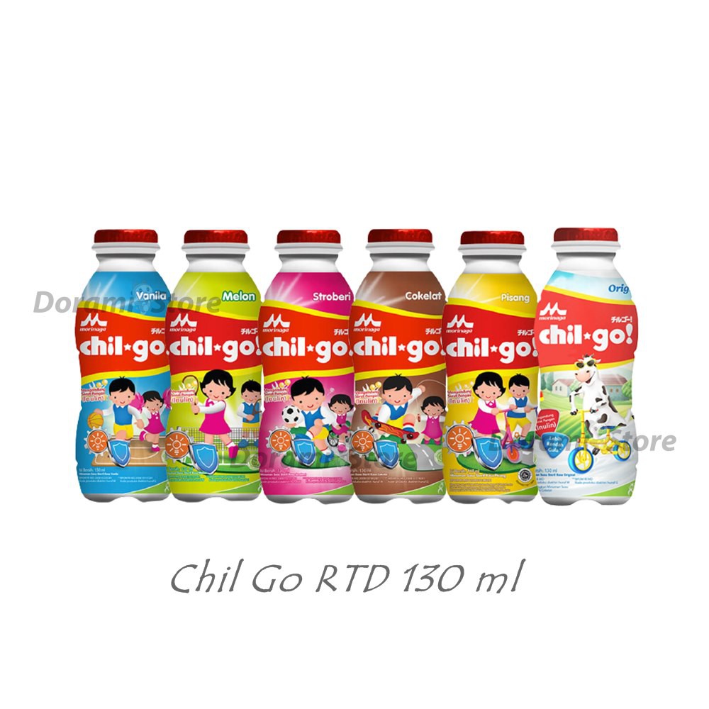 Jual Morinaga Chil Go Chilgo UHT Susu Siap Minum Kemasan Botol 6 x 130 ml | Shopee Indonesia