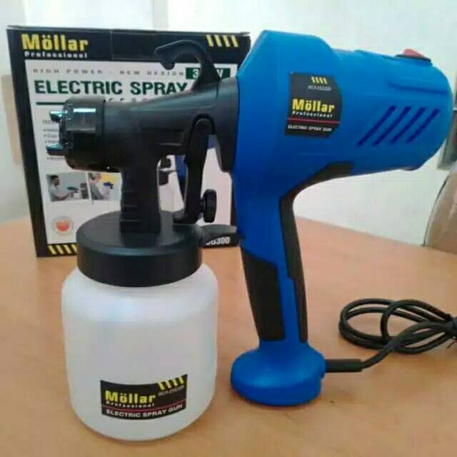 Jual Spray Gun Listrik Electric Mollar MLR ESG300 | Shopee Indonesia