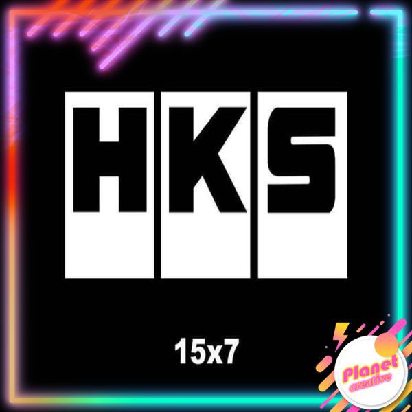 Jual Stiker HKS 15 x 7 (1 warna) | Shopee Indonesia