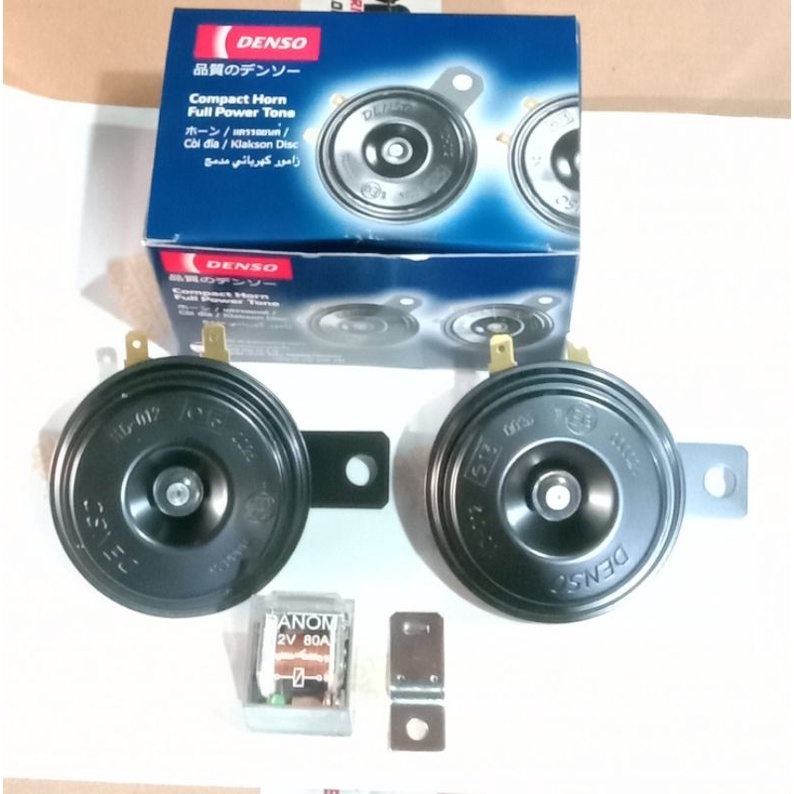 Jual 1Pasang Klakson Denso Standar Plus Rilay Klakson Klakson Suara ...