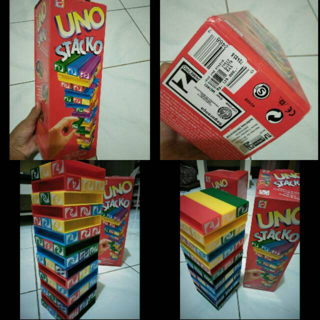 Jual UNO STACKO ORIGINAL MATTEL | Shopee Indonesia
