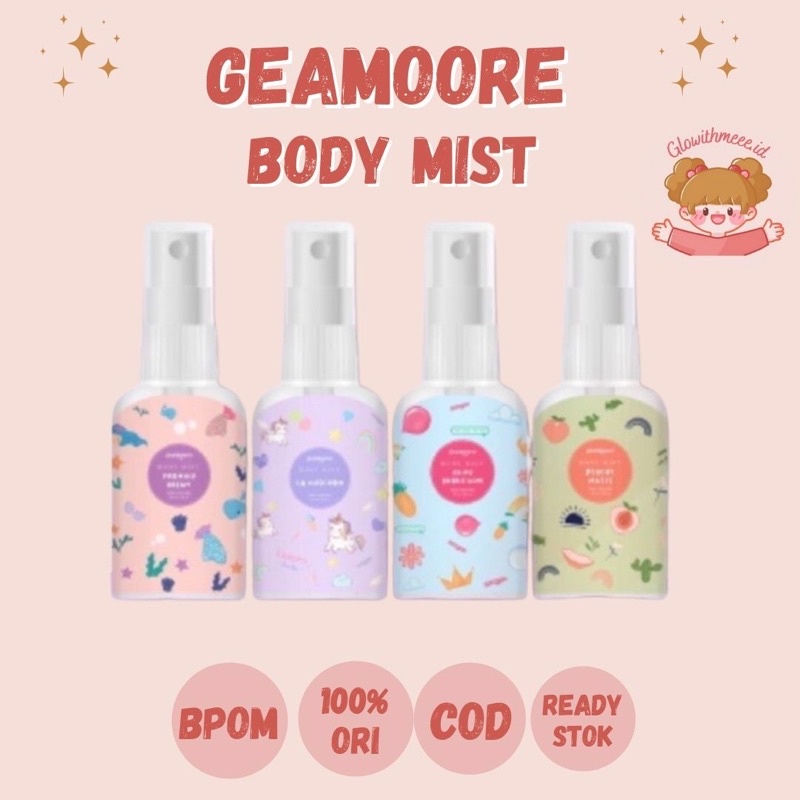Jual Body Mist Geamoore | Geamoore Body Mist | Parfum Geamoore Spray ...