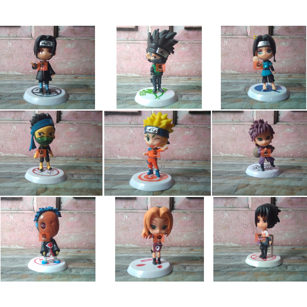 Jual Action Figure Naruto Display Toy / Mainan Pajangan Naruto Karakter ...