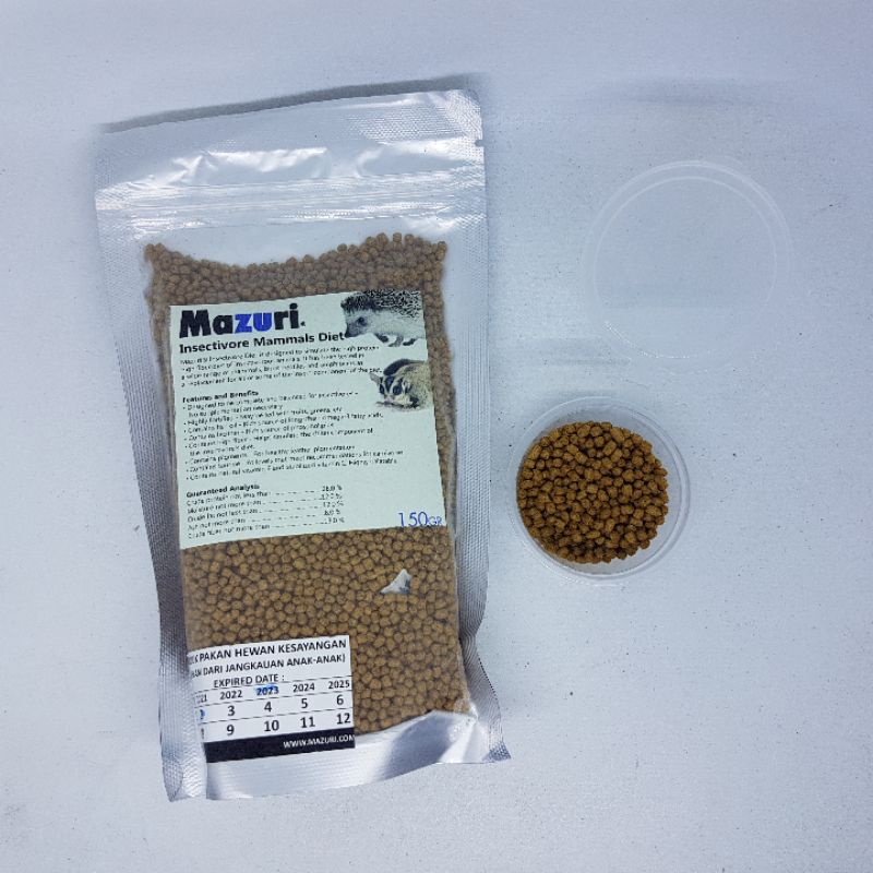Jual Pakan Makanan Sugar glider Landak Mini Mazuri Insectivore Mammals ...