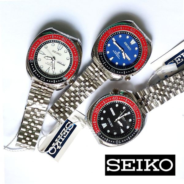 Jual JAM TANGAN SEIKO DIVER WATCH BAND SEIKO DIVERS SEIKO SKX TURTLE ...