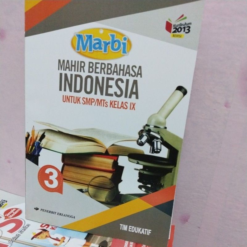 Jual BUKU BAHASA INDONESIA/MARBI KELAS IX/9/3 SMP ERLANGGA REVISI ...