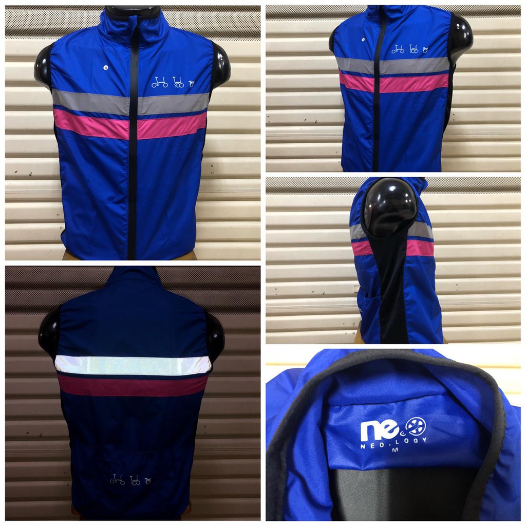 Jual Rompi / Vest Bike 025 Blue | Shopee Indonesia