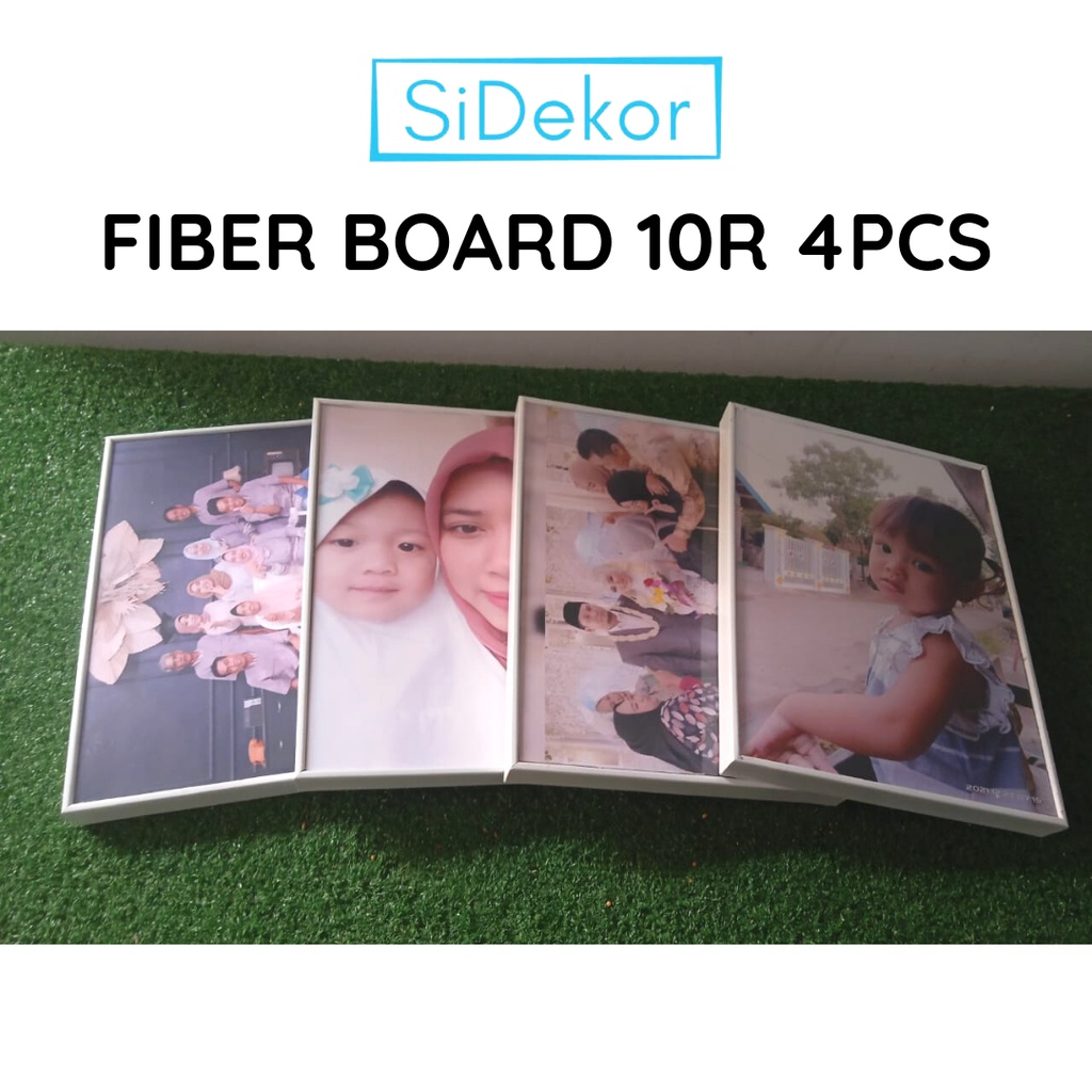 Jual 4Pcs Sidekor Cetak Foto + Fiber Frame 10R (28x20 CM) | Shopee ...