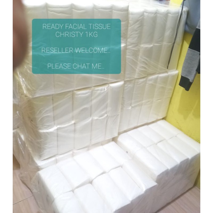 Jual PAKET RESELLER PER BALL FACIAL TISSUE 1KG (1BALL ISI 10PACK ...