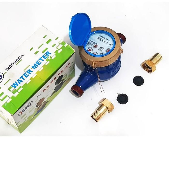 Jual IMD Original SNI Meteran Air Besi 1-2 In SNI Standar PDAM Meter ...