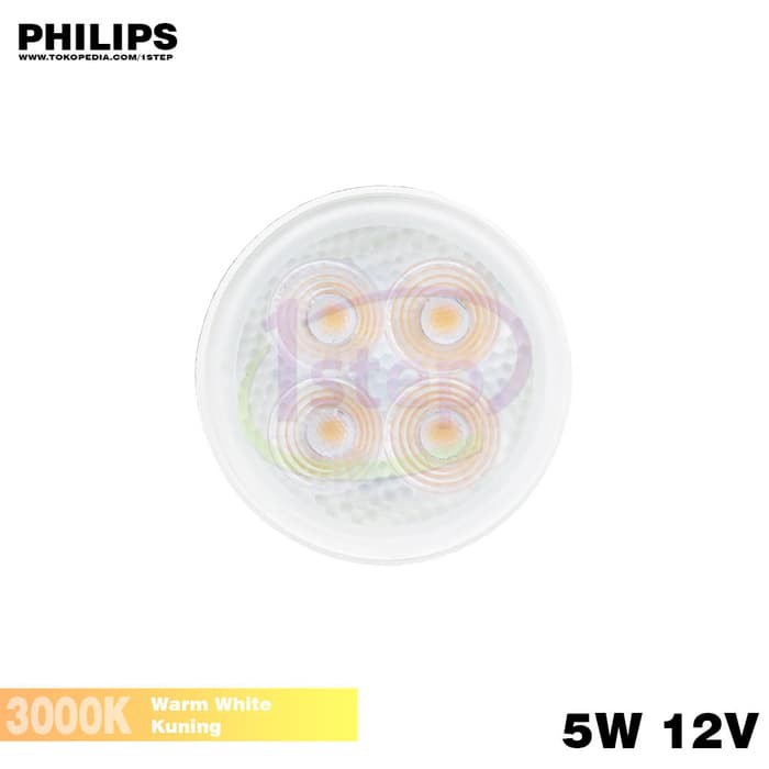 Jual jual Lampu LED Philips Essential LED MR16 5W 12V Kuning 5 Watt Halogen LED lampu led rumah ...