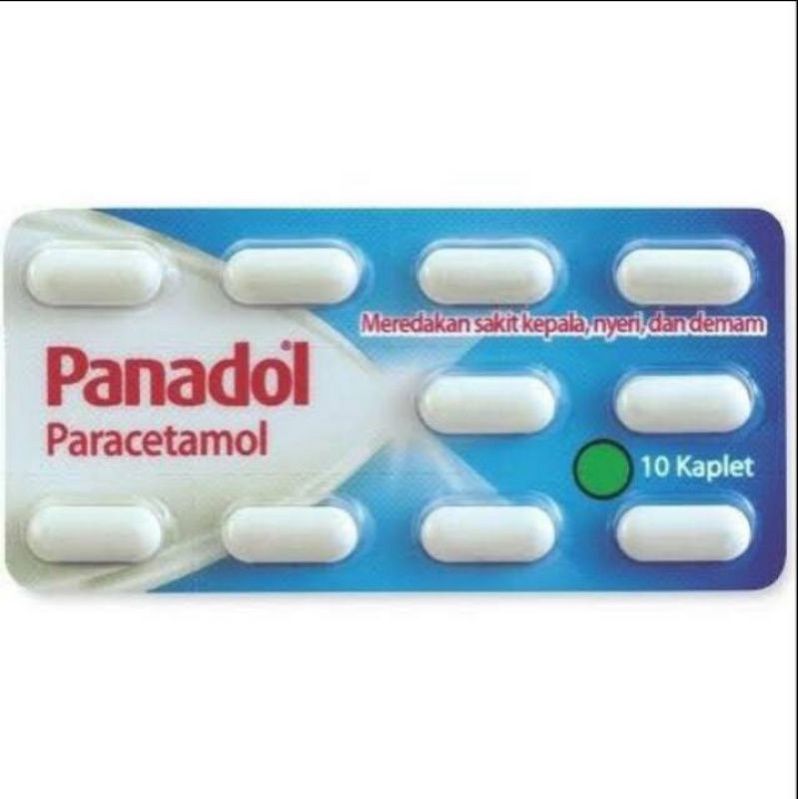 Jual Panadol Paracetamol 500mg Isi 10 tablet Demam Sakit Kepala Gigi | Shopee Indonesia