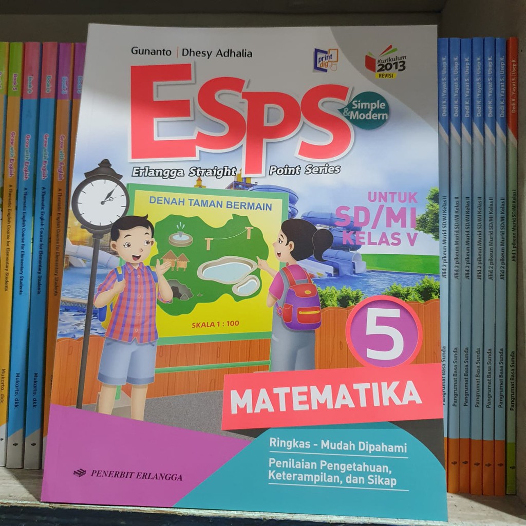 Jual ESPS MATEMATIKA 5 UNTUK SD/MI ESPS MATEMATIKA KELAS 5 K13N | Shopee Indonesia