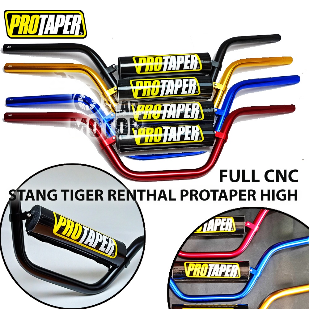 Jual STANG FATBAR TINGGI PLUS BUSA STANG TIGER MATIC VIXION NEW FULL ...
