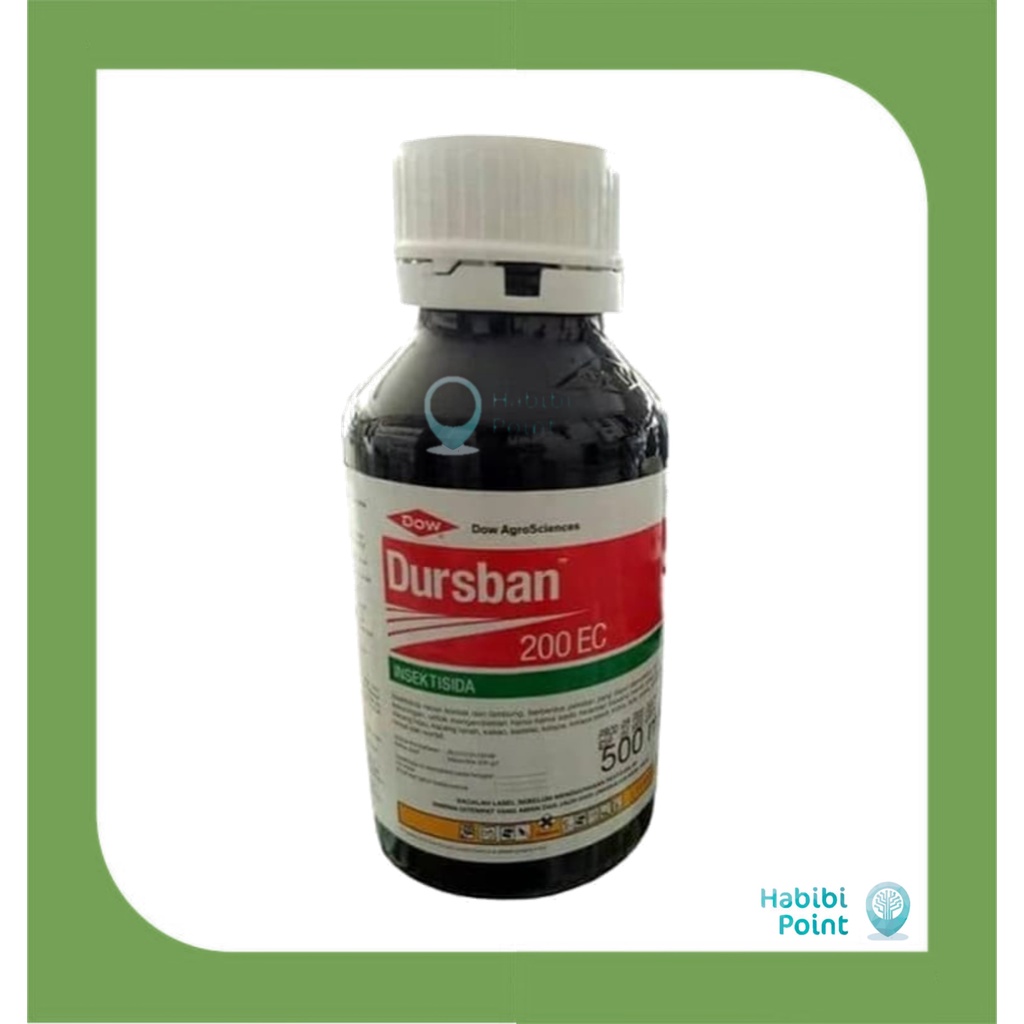 Jual INSEKTISIDA DURSBAN 200 EC 100 ML - Pembasmi Hama Ulat dan ...