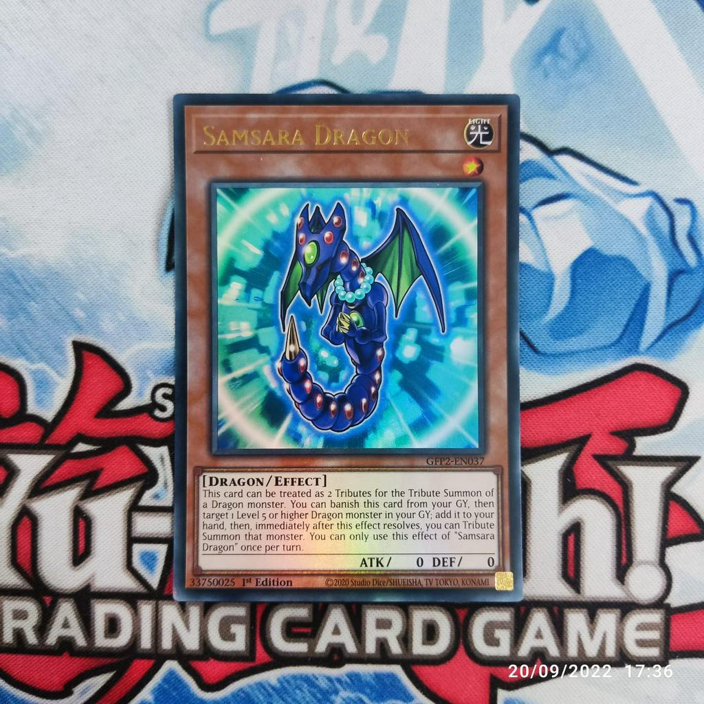 Jual yugioh samsara dragon GFP2 ultra rare original | Shopee Indonesia