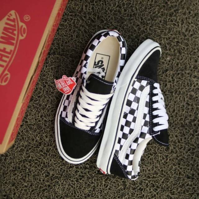 Jual Vans os cheakerboard | Shopee Indonesia