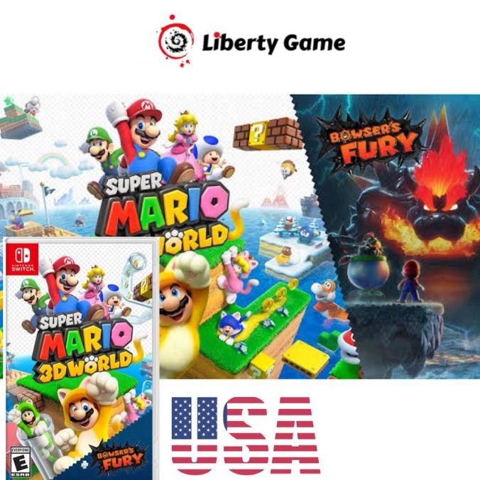 Jual Nintendo Switch Super Mario 3D World / 3DWorld + Browsers Fury ...