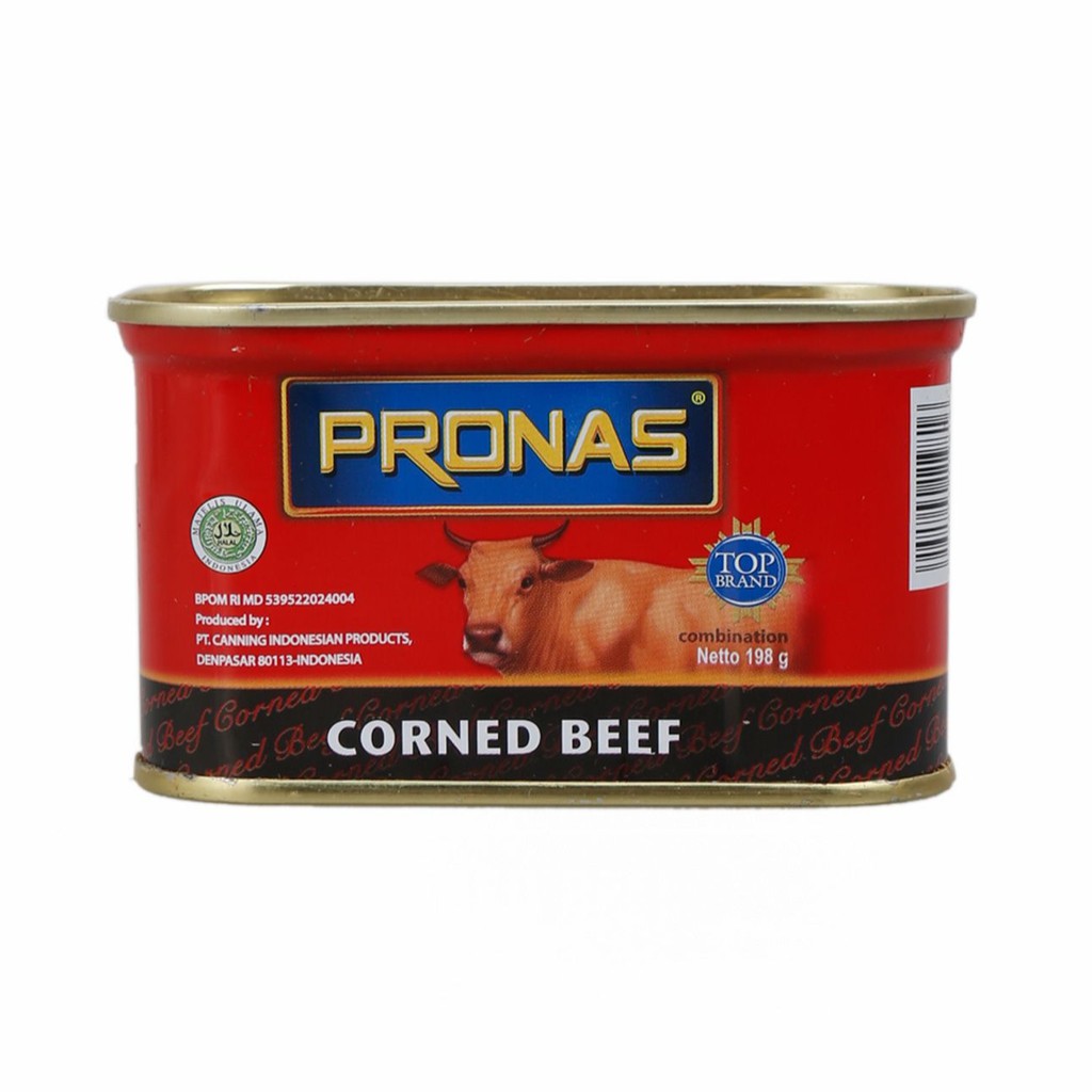 Jual Pronas Corned Beef 198 Gram Makanan Kaleng | Shopee Indonesia